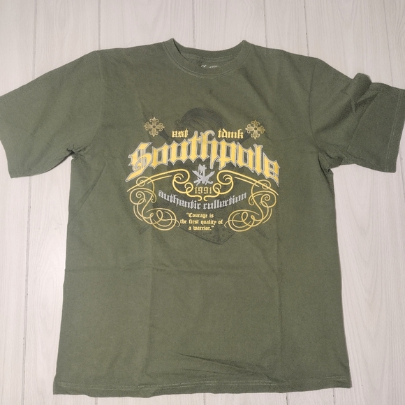 South Pole | Shirts | South Pole Signature Series Shining Since 9 Green ...
